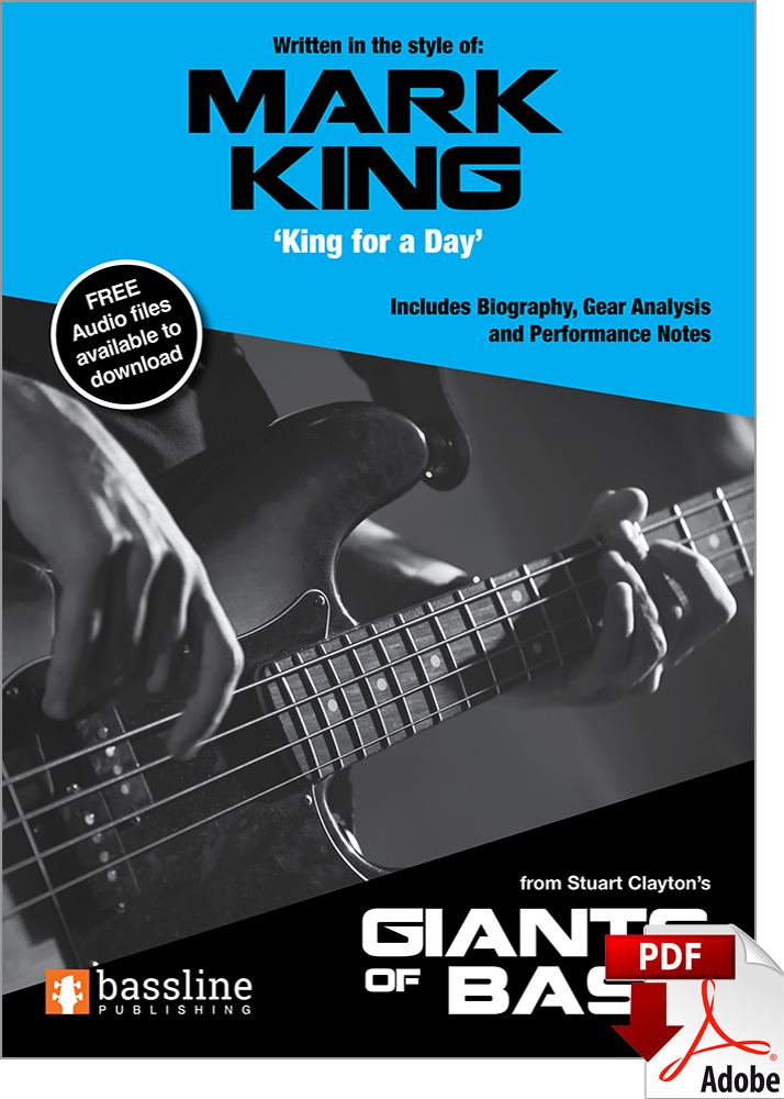 Giants of Bass – Mark King (PDF Edition) - Bassline Publishing